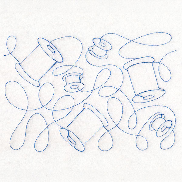 Form & Flow Thread Spools (Edge-to-Edge Quilting)